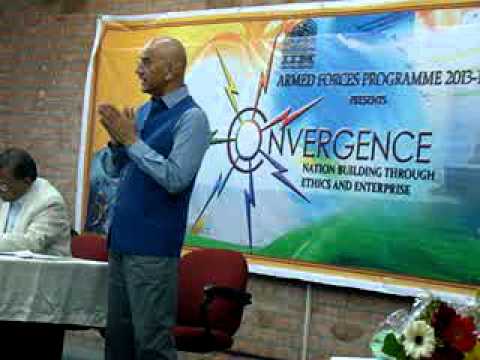 Mr. Nayan Parikh speaking in panel discussion on the topic 'Ethics in ...