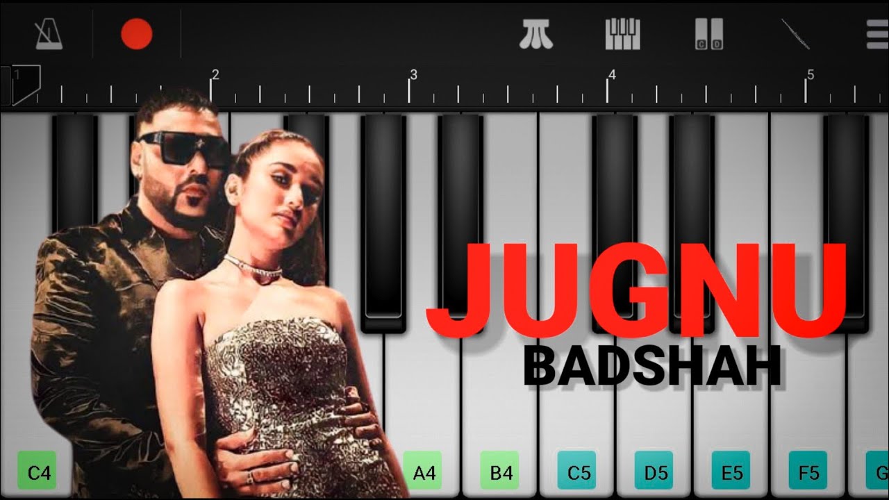 🤩JUGNU BADSHAH SONG ON PERFECT PIANO MOBILE🤩 #badshah #jugnu # ...