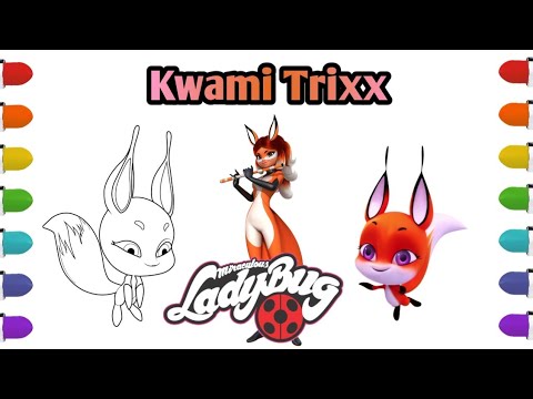 How to Draw Trixx | Miraculous Ladybug | Easy Drawing Step by Step ...