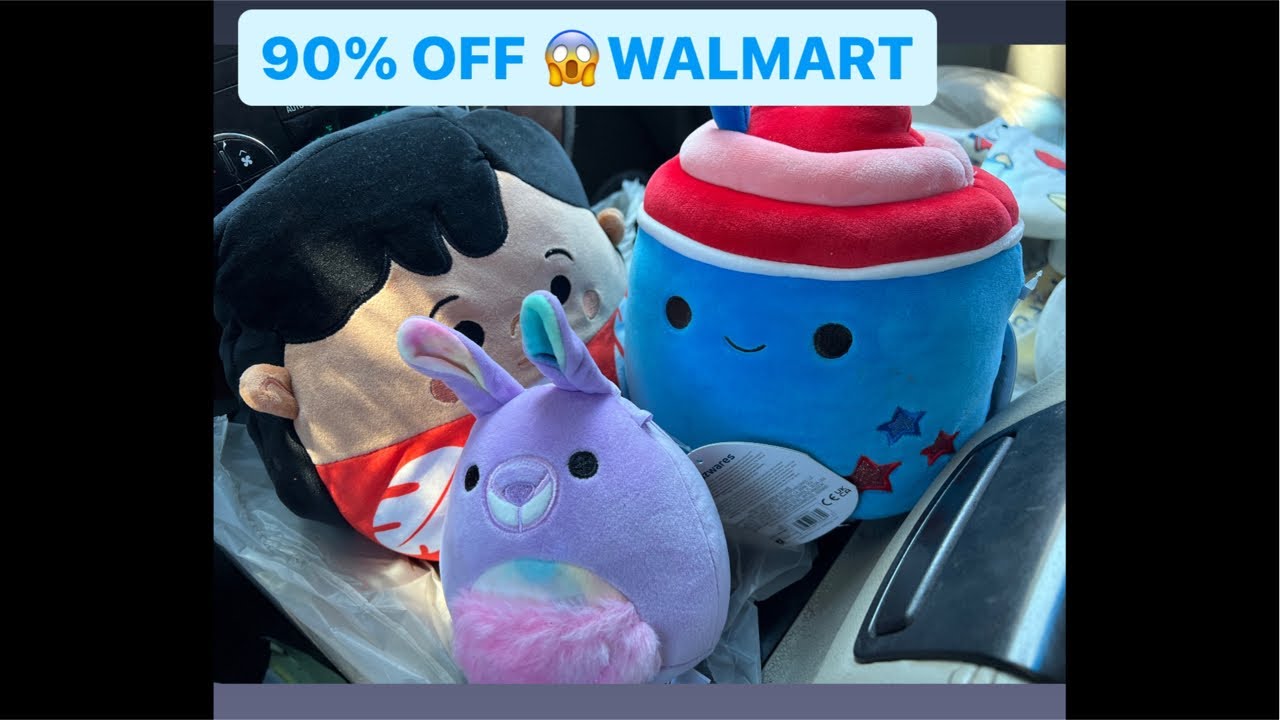 🤩LOS ENCONTRE 😍SQUISHMALLOWS 90% NO MARCADO😱🔥WALMART🏃‍♀️💨 - YouTube