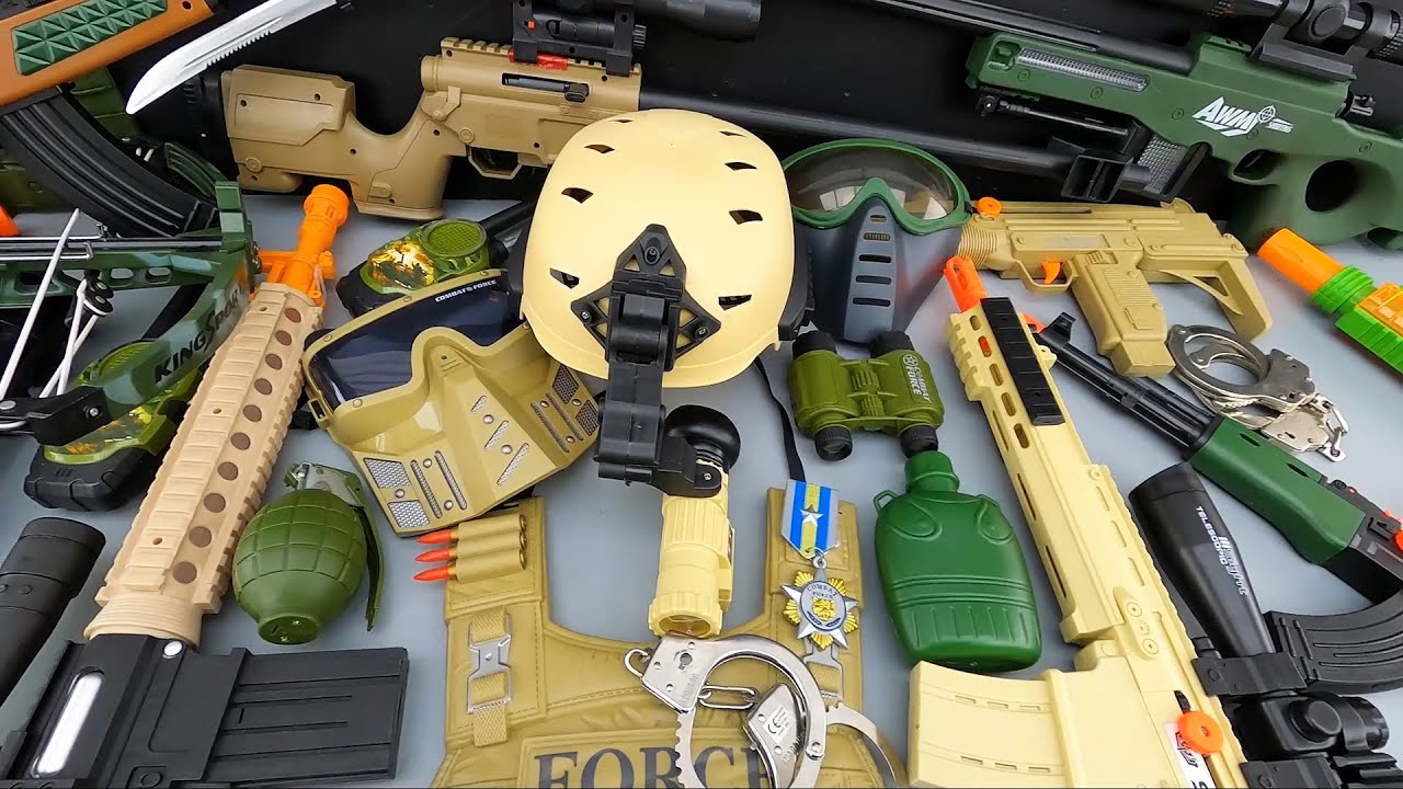 Biggest Toy Gun Arsenal - Military Guns and Equipment - AWM Sniper ...