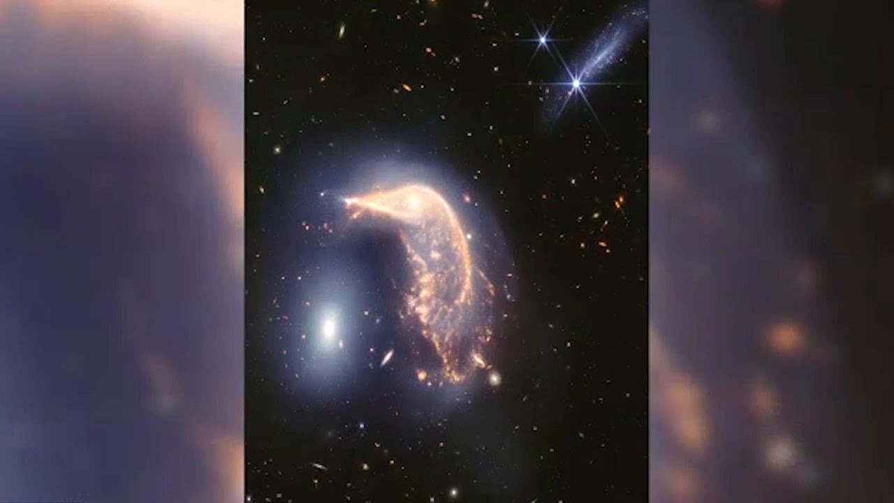 New image of merging galaxies marks two years of NASA space telescope ...