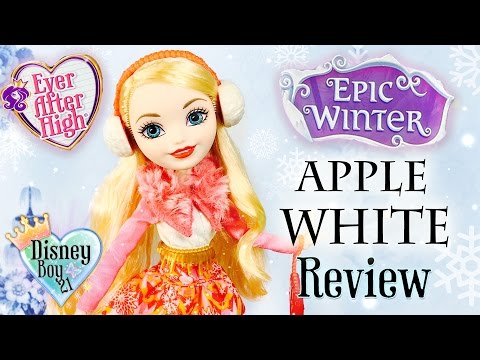 Ever After High  Epic Winter Apple White Doll Review