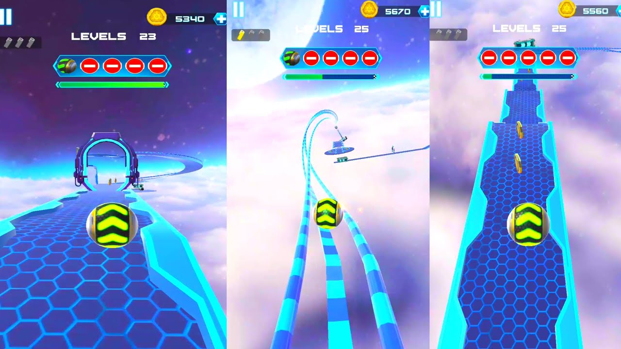 🔥Space Balls Race Game video 4 | Going balls | Action balls | Android ...