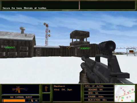 Delta force 2 Gameplay : Mission 1 Cold Storage - YouTube