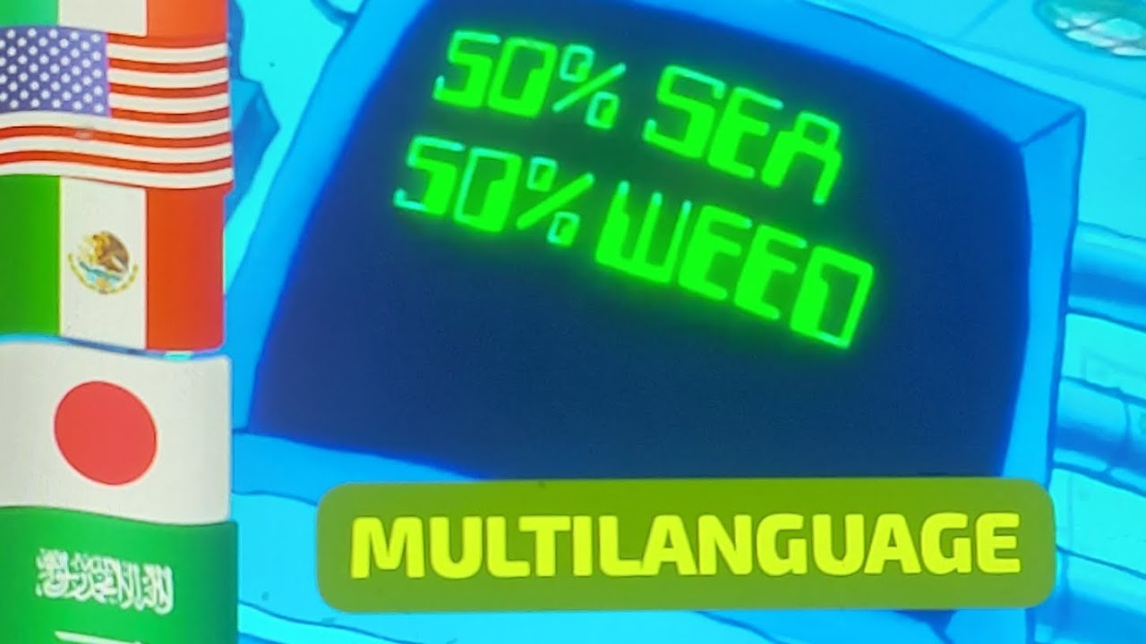"50%Weed" - Multilanguage in 8 different languages [By Fabrizio Meme ...