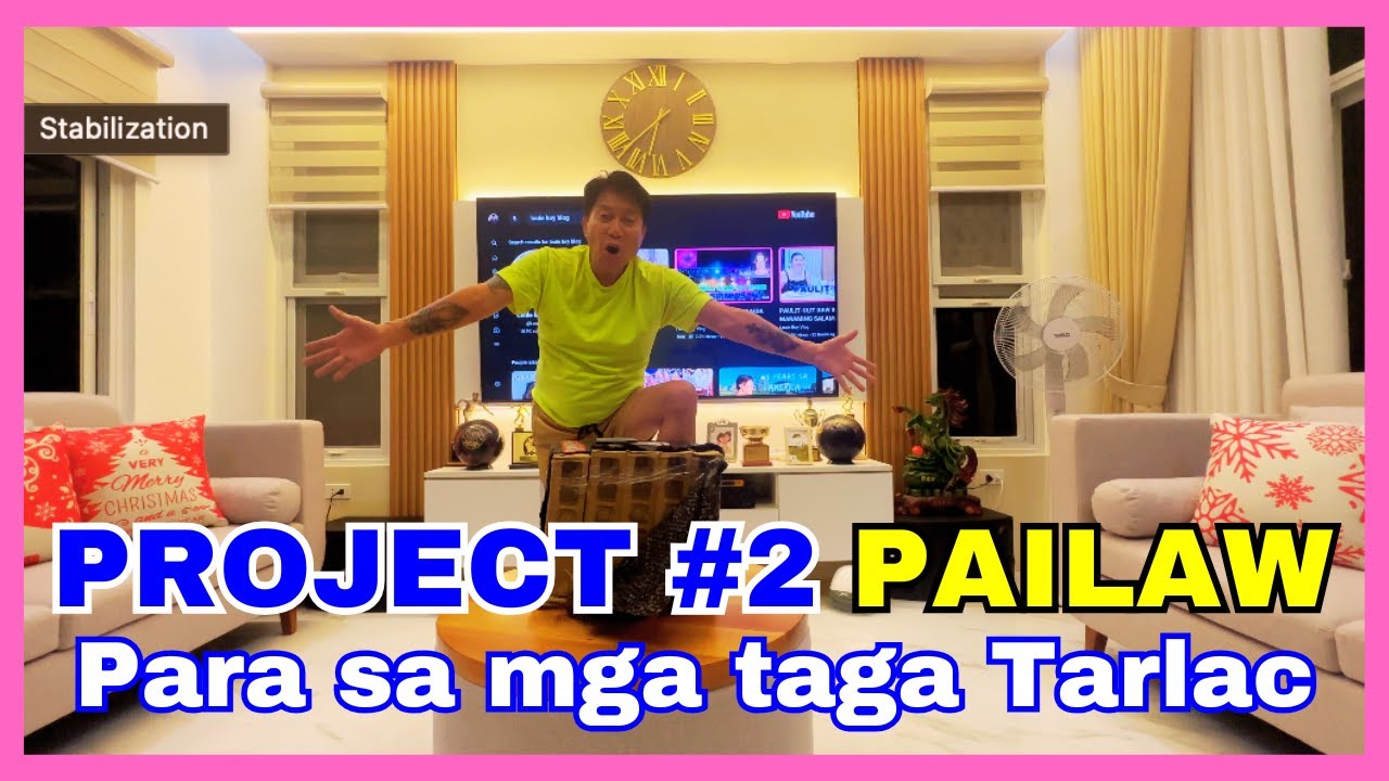 TEN SOLAR STREET LIGHTS FOR TARLAC. PAGKATAPOS NG PATUBIG, PAILAW NAMAN ...