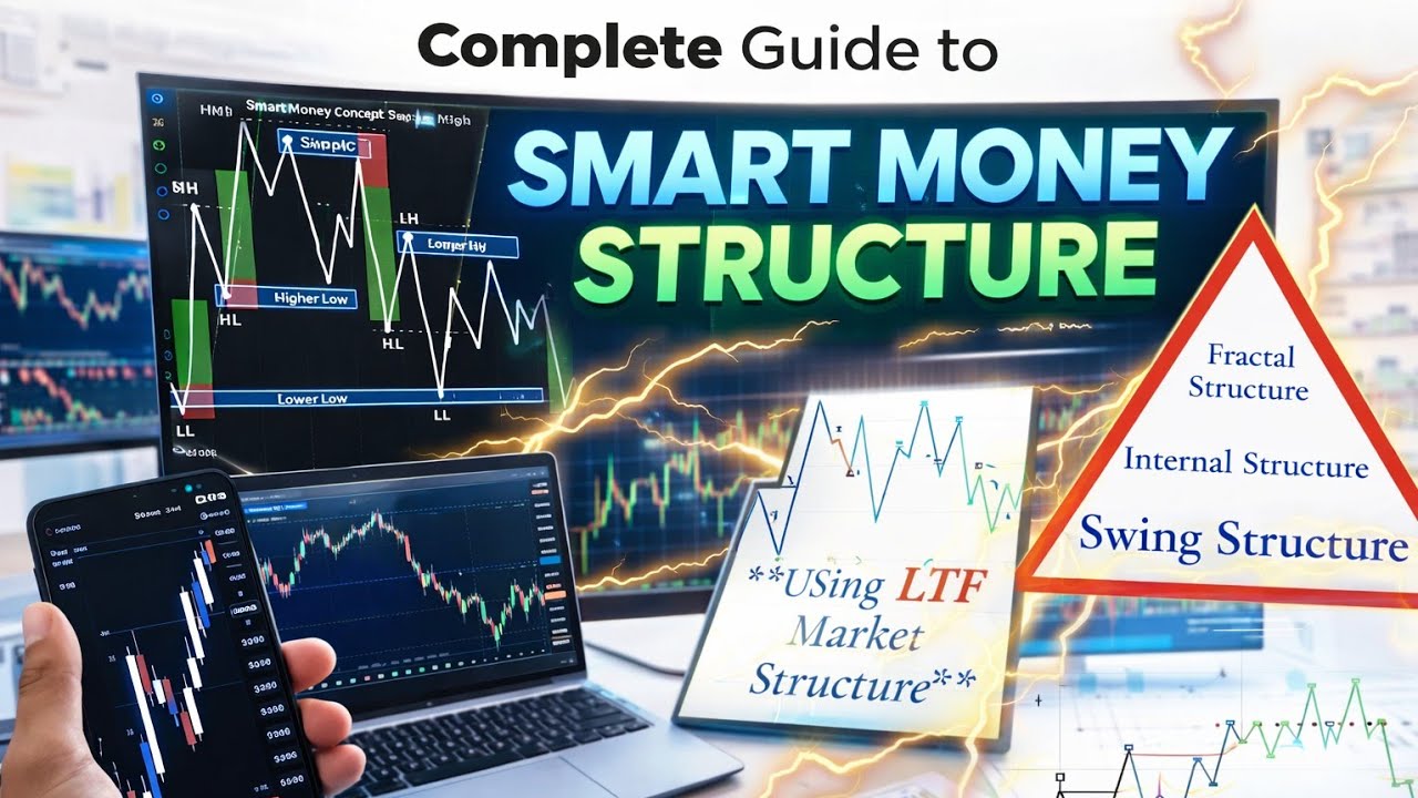 Complete Introduction to Smart Money Structure | Internal, Swing ...