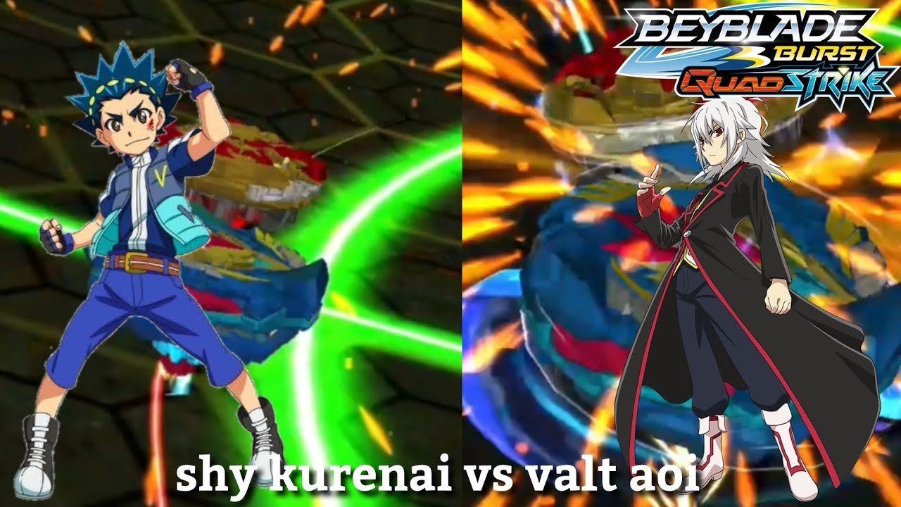 turbo spryzen vs turbo valtryek (valt aoi vs shu kurenai) (beyblade ...