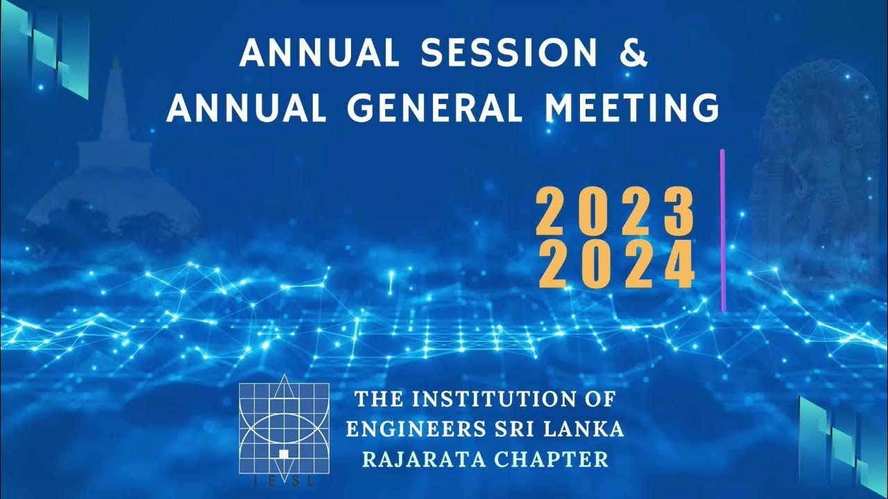 IESL Rajarata Chapter AGM - YouTube