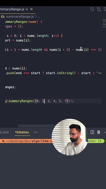 Leetcode 228 Summary Ranges Leetcode Javascript Codingchallenge Youtube