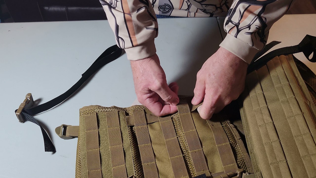 Rigging Tree Stand Molle System - YouTube