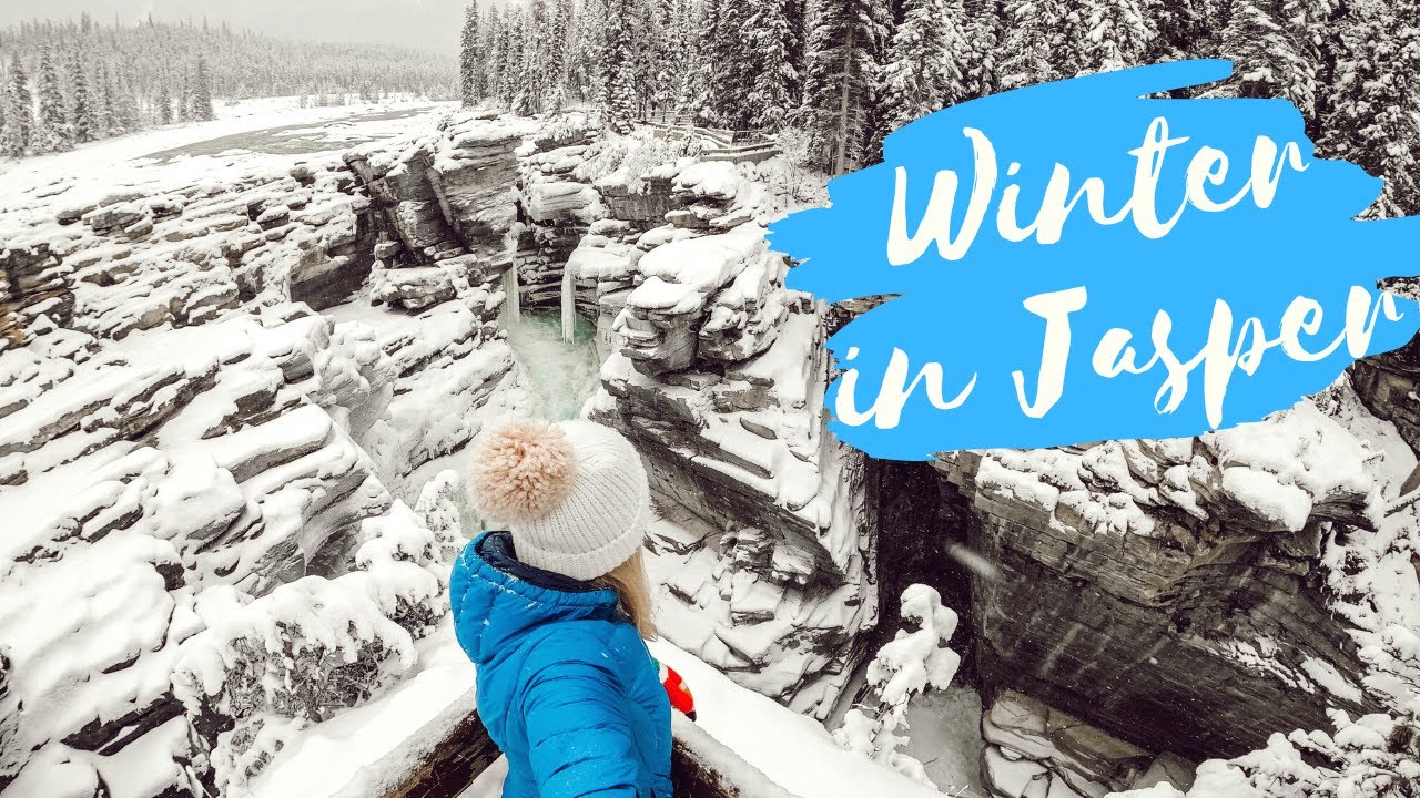 Winter in Jasper National Park, Alberta - YouTube