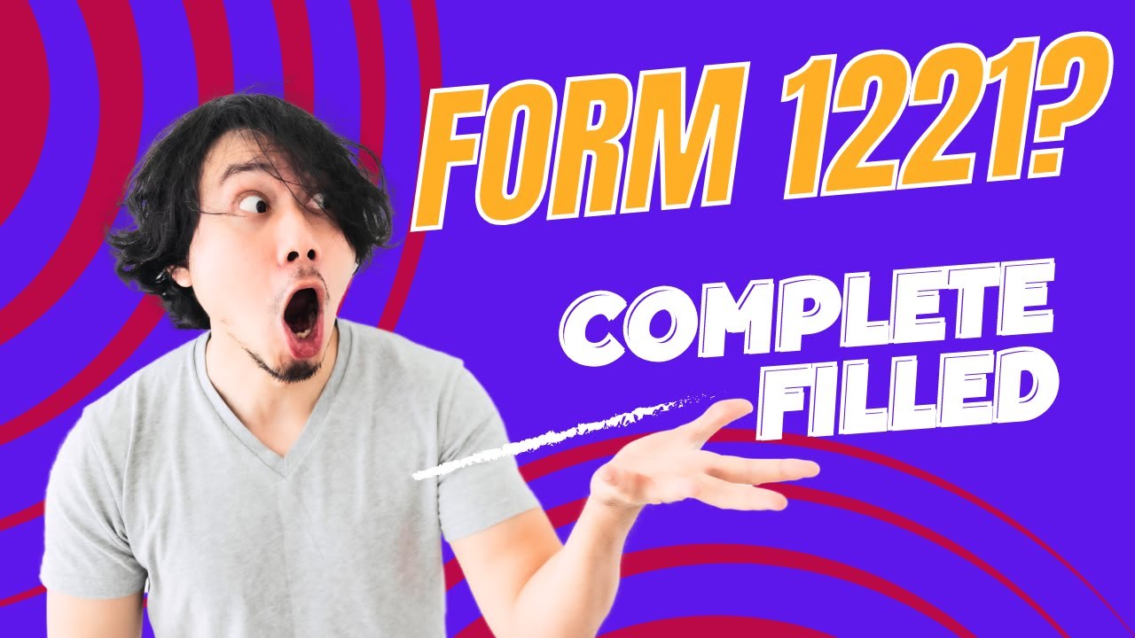 FORM 1221 l S56 Request l Further Assessment l - YouTube