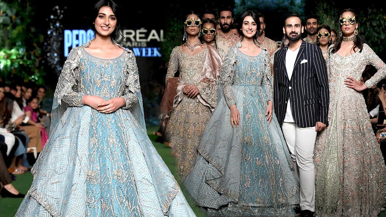 Beautiful Sarah Khan Walk on Ramp at PFDC Loreal Paris Bridal Week 2019 ...