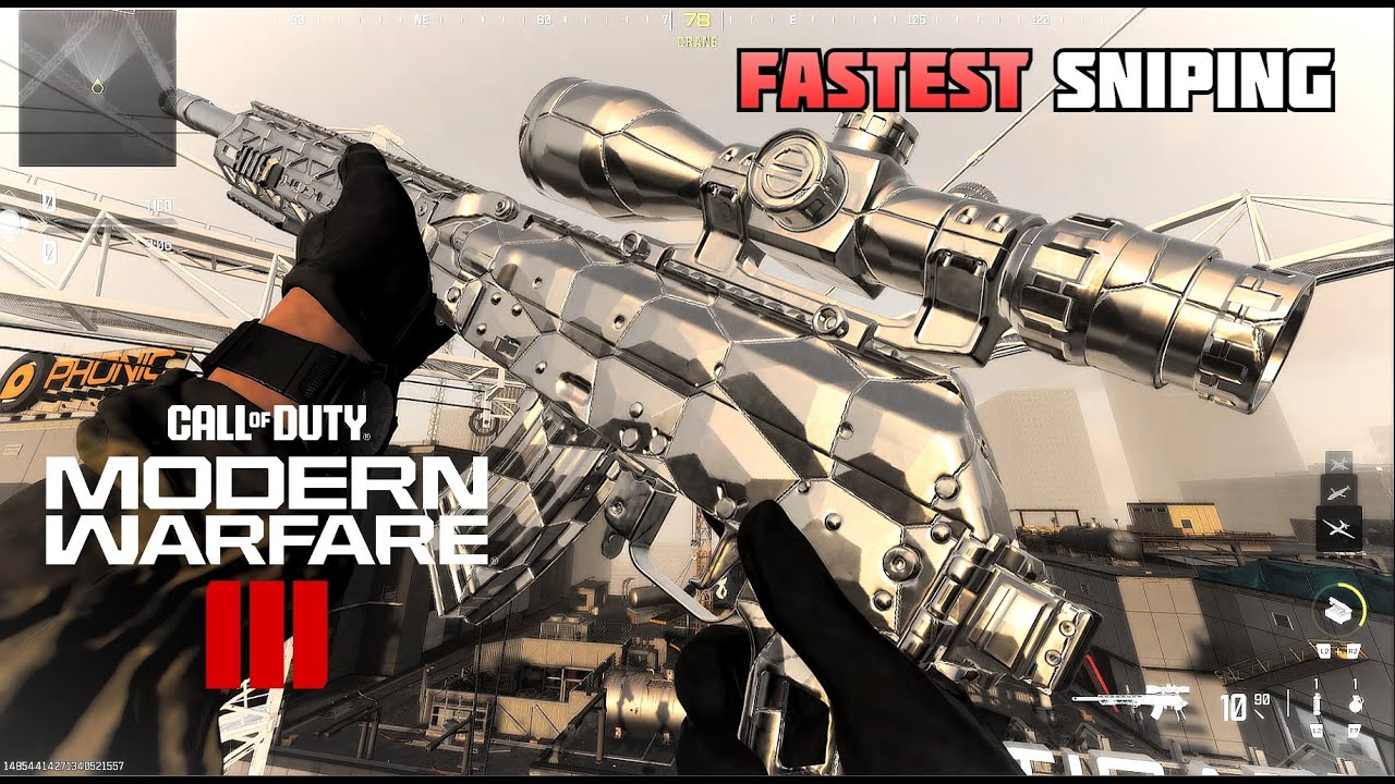 The FASTEST Sniping on Modern Warfare 3! (BEST Sniping Class Setups ...