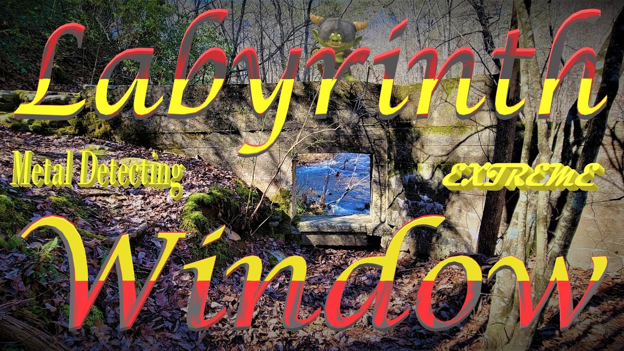 Metal Detecting EXTREME Found Labyrinth Window Adventure - YouTube