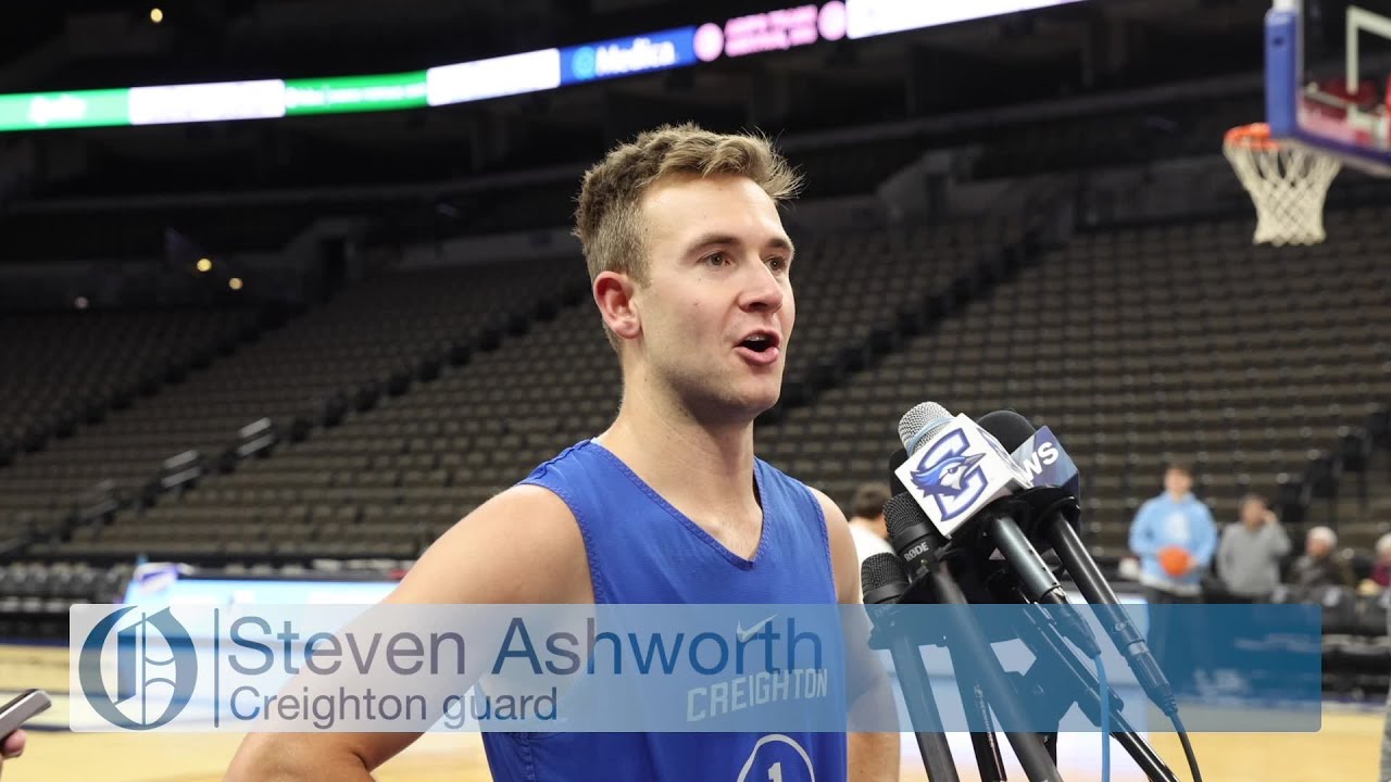 Creighton's Steven Ashworth full press conference on Oct. 31, 2023 ...