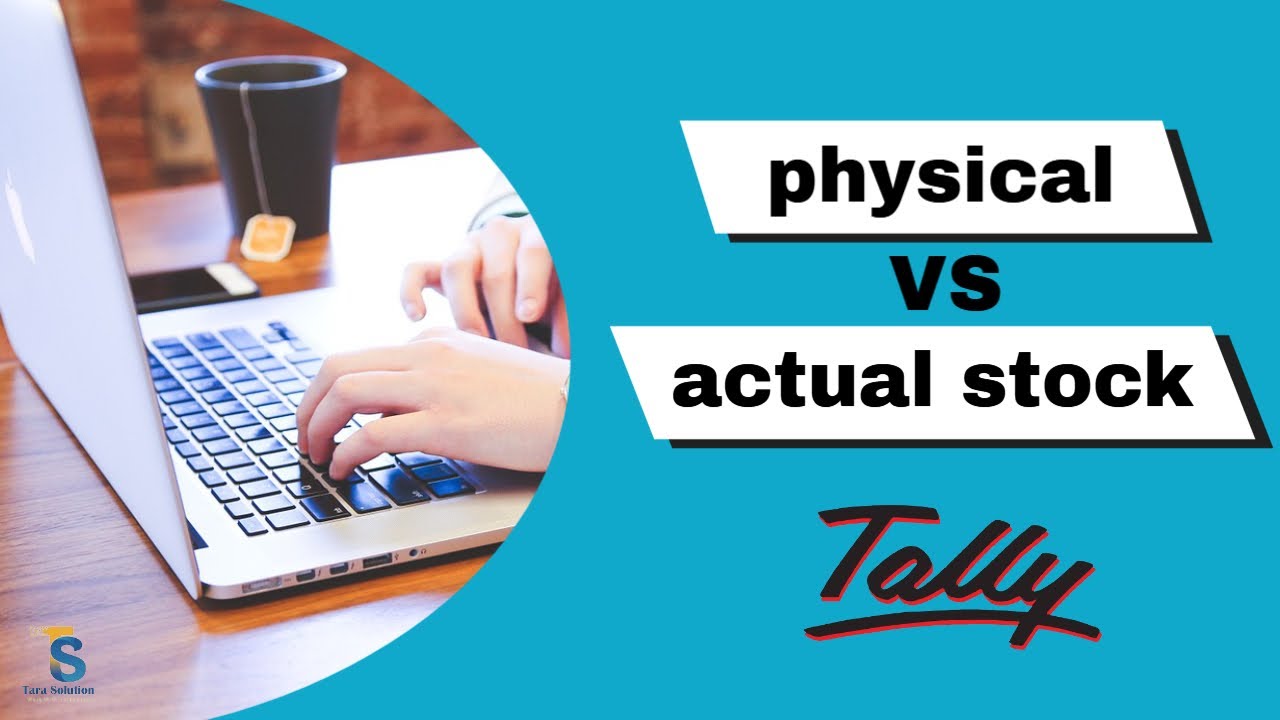 physical vs Actual Stock Compare Report TALLY - YouTube