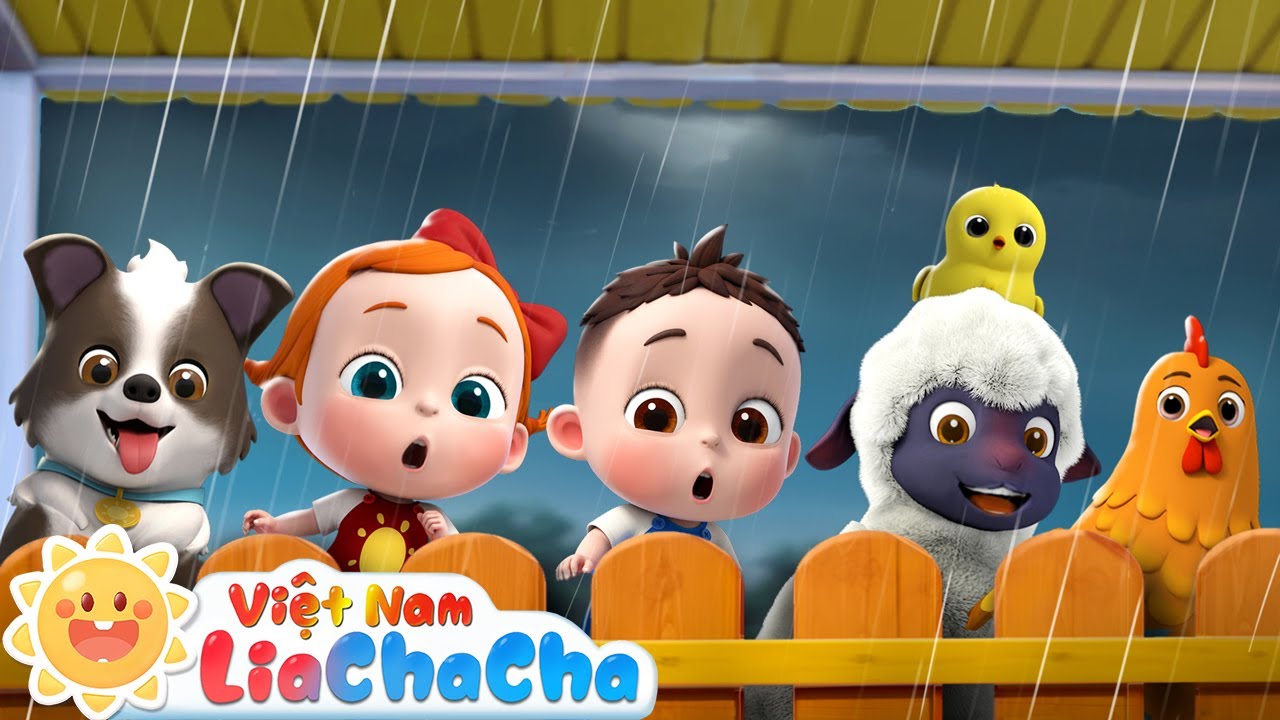 🐥 LiaChaCha và những bạn nhỏ đi trú mưa | LiaChaCha - Ca Nhạc Thiếu Nhi ...