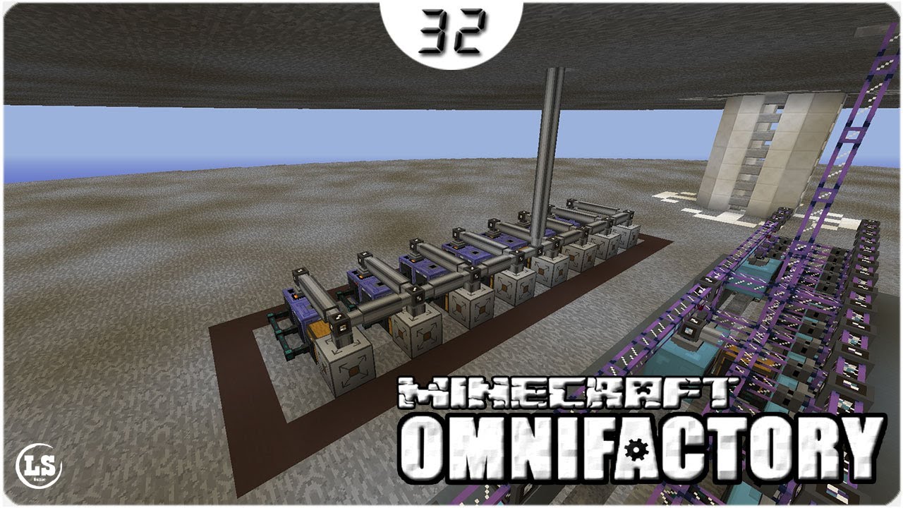 Minecraft Omnifactory - #32 Оптимизируем крафты и базу - YouTube