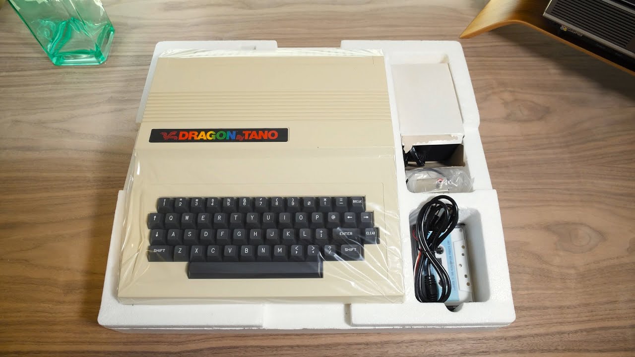 Unboxing a New Old Stock 1984 Tano Dragon Computer - YouTube