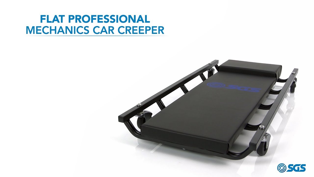 Mechanic's Must-Have! Flat Car Creeper for EASY Underside Access (# ...