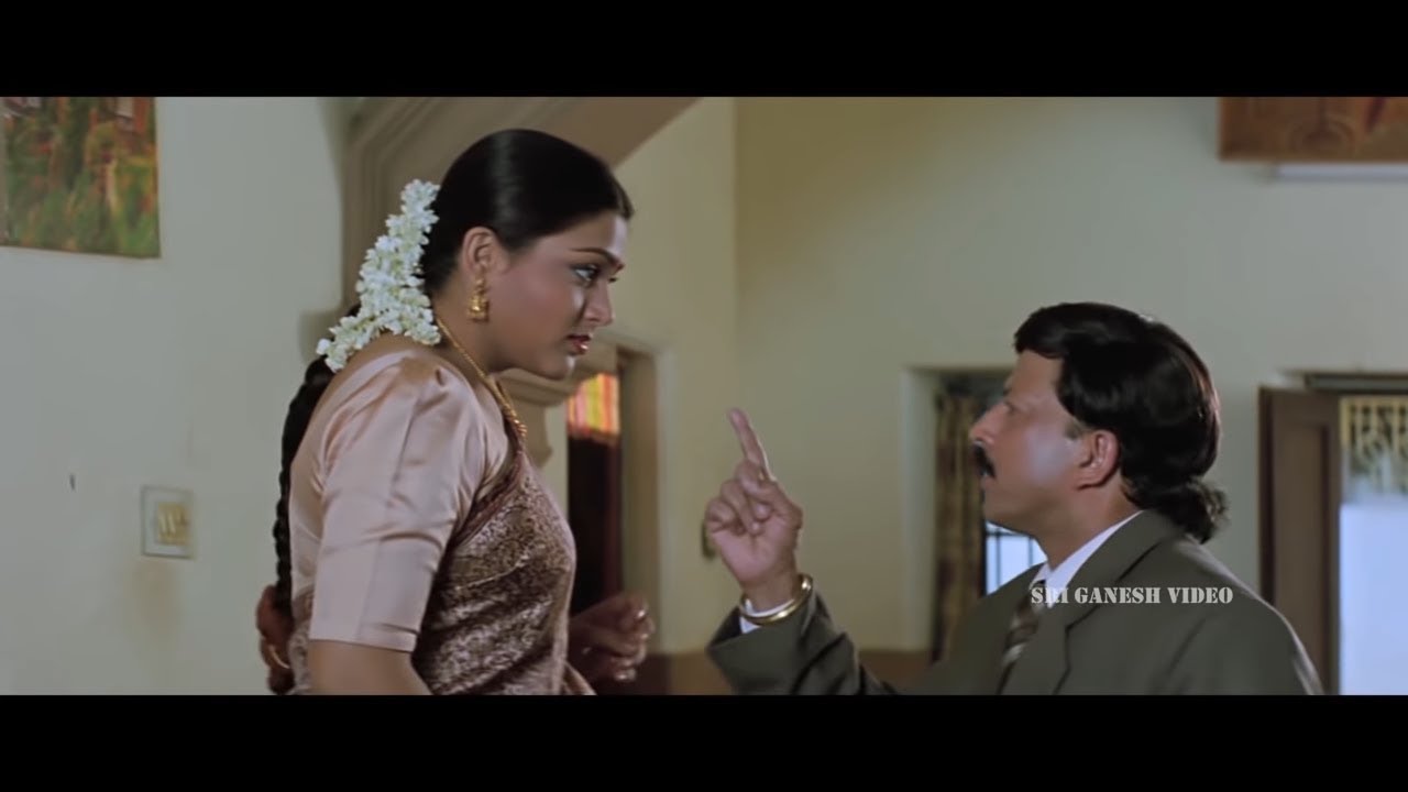 Vishnuvardhan Proposing College Student Kushboo | Best Kannada Scene of ...