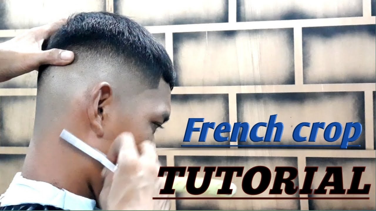 Tutorial potong rambut | model rambut french crop - YouTube