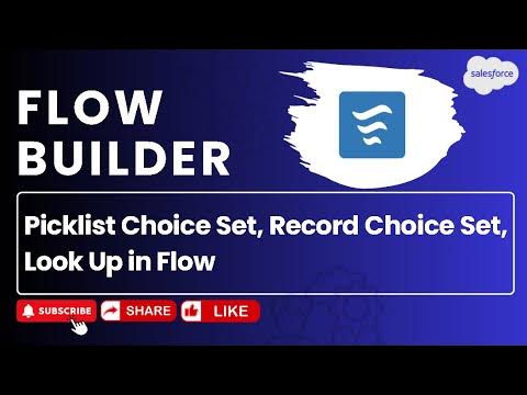 Day 4 : Picklist Choice Set, Record Choice Set, Look Up in Flow | Salesforce | Flow Builder ...