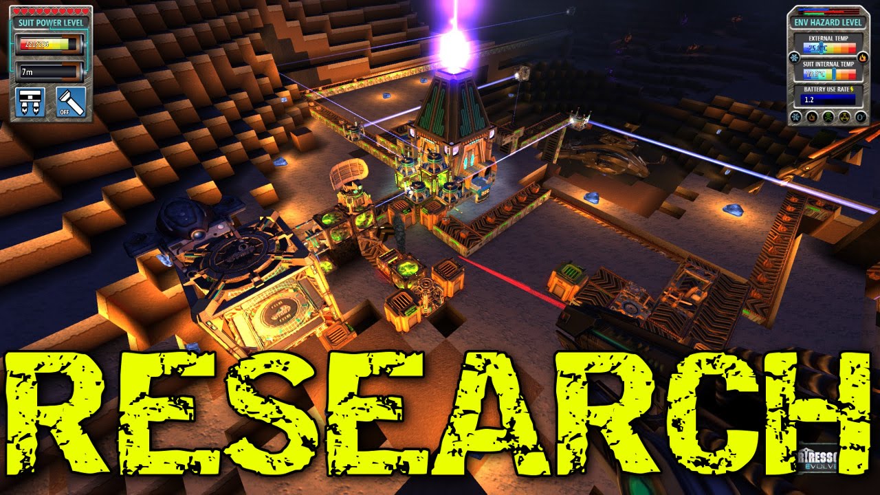 FortressCraft Evolved Let's play episode 5: Research - YouTube