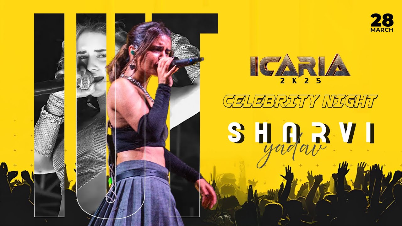 Sharvi Yadav Live at ICARIA 2025 | Electrifying Performance at ICFAI ...