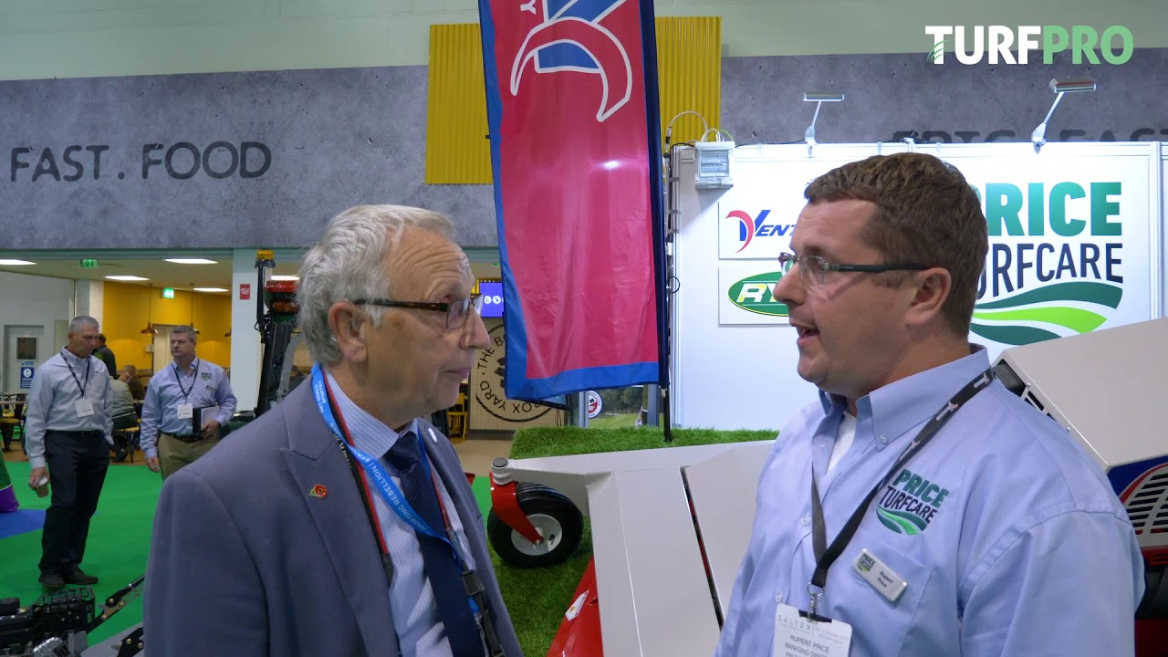 TurfPro at SALTEX 2019: Price Turfcare - YouTube