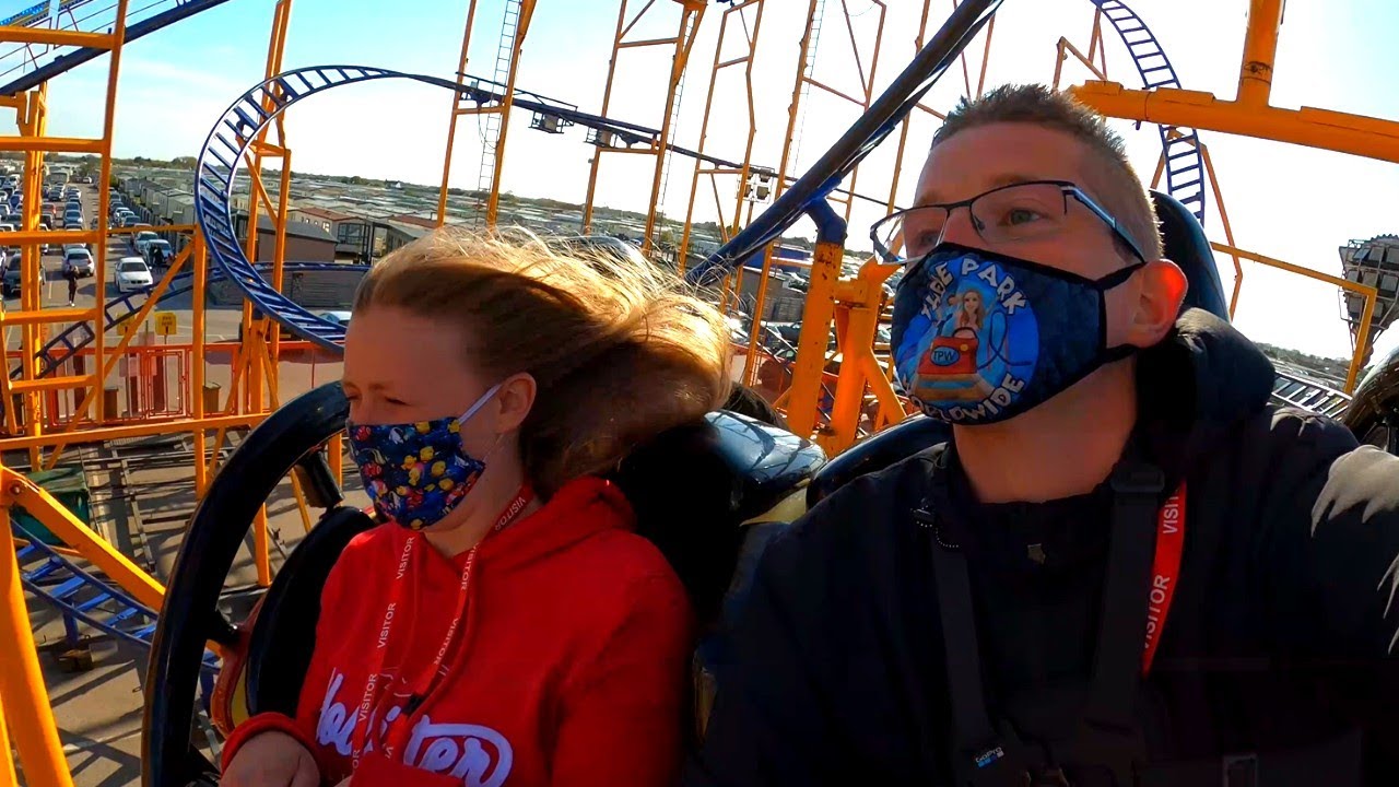 Riding Spinning Racer At Fantasy Island - Rider Cam POV - YouTube