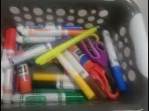 Glue Crayon Scissor and Markers - YouTube