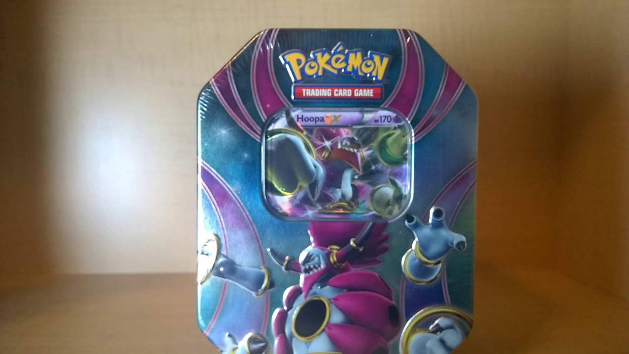Hoopa EX Power Tin Opening! - YouTube