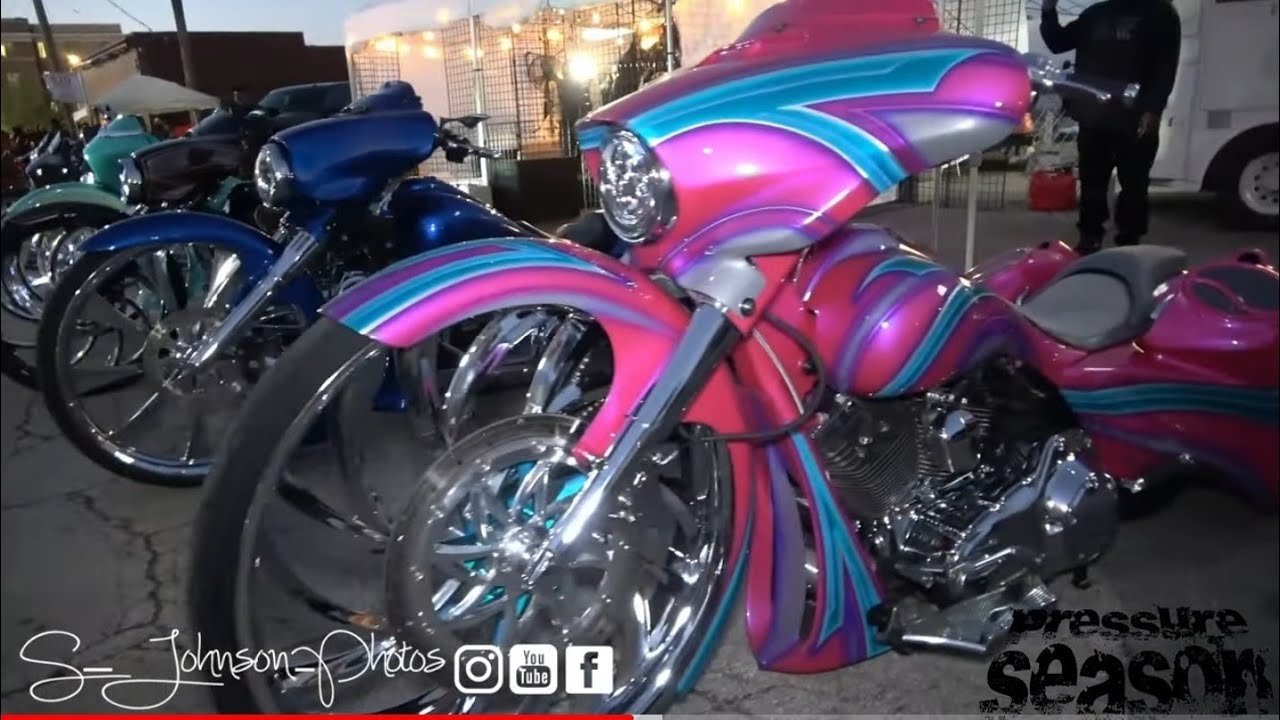 Bike week Bethune edition 22 pt10 (super clean bikes, chrome out, big ...