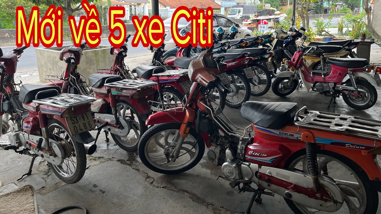 | Mới về 5 xe Citi chi ae chở hàng | wave thái 110 | @chautayninh63 ...