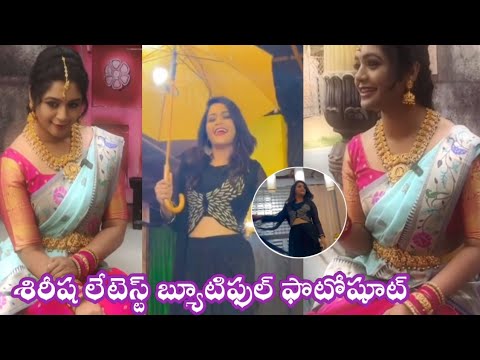 Actress sirisha latest beautiful photoshoot 👌 serial actor siri's ...