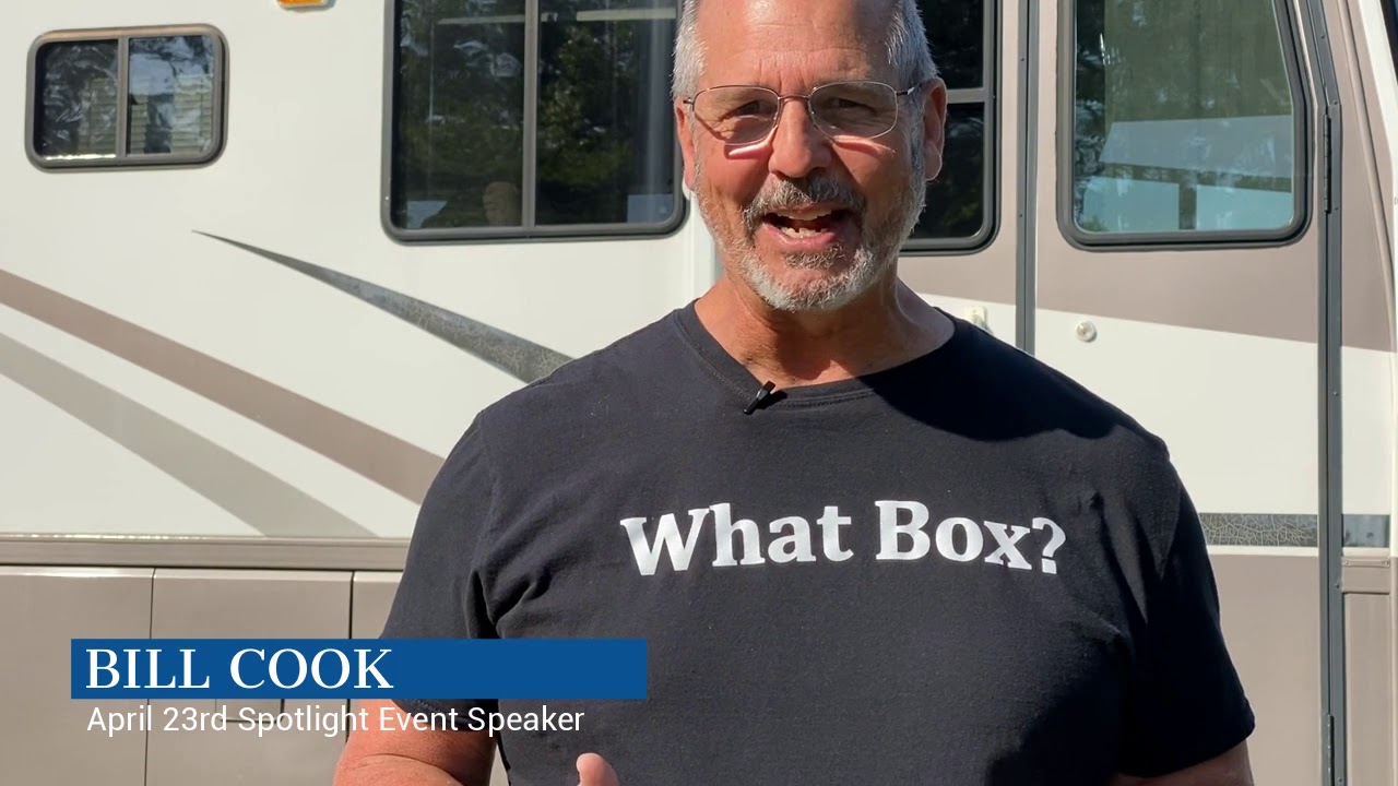 April 23rd Spotlight Event Speaker - Bill Cook - YouTube