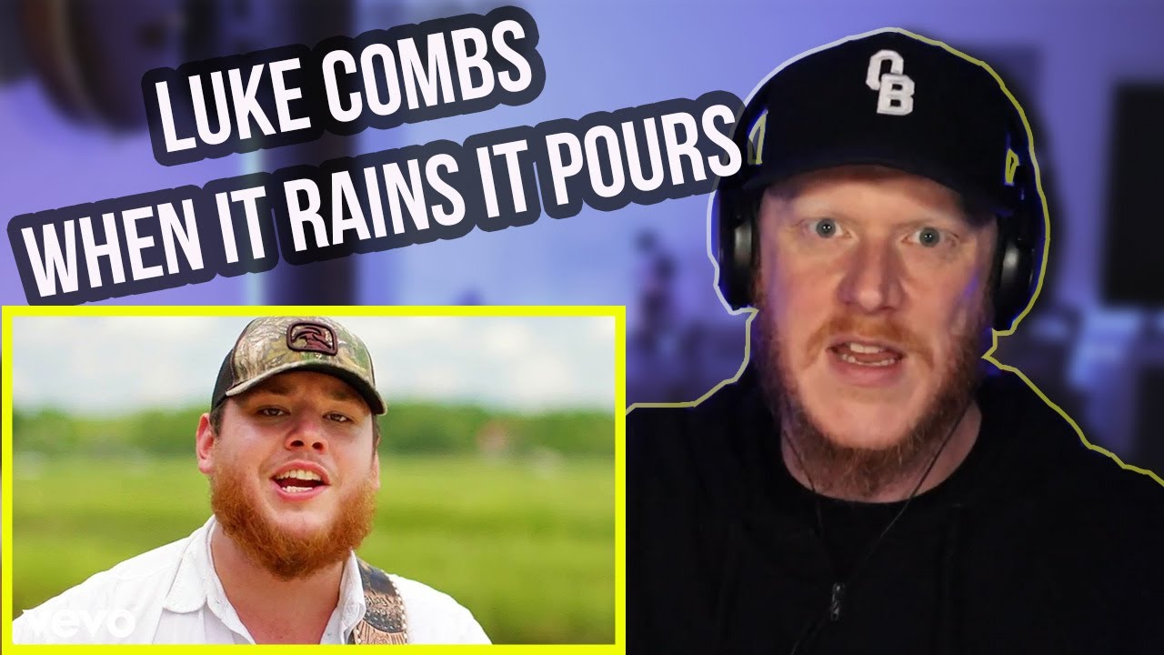 Luke Combs - When It Rains It Pours REACTION | OFFICE BLOKE DAVE - YouTube