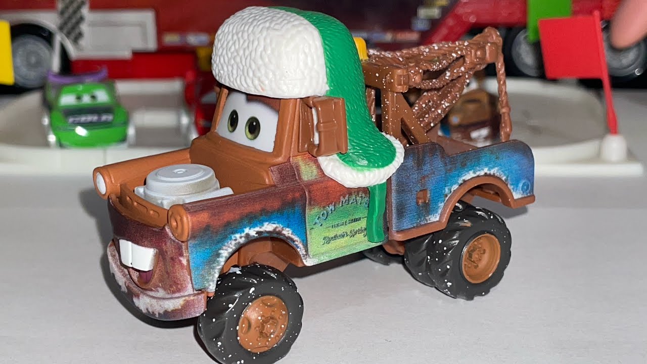 Mattel Disney Cars - Wee Hoo Winter Mater - YouTube