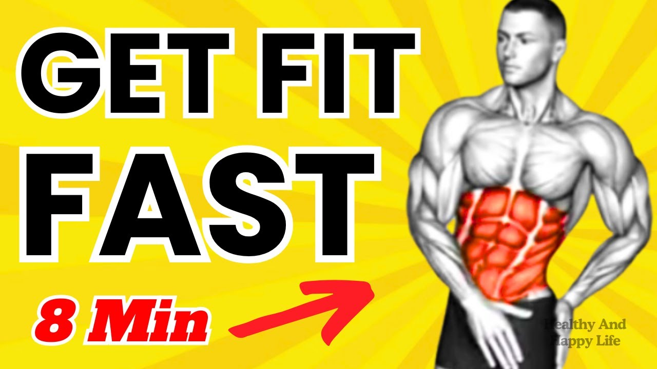 Get Fit at Home: 8-Minute Full-Body Workout You Can Do Anywhere - YouTube