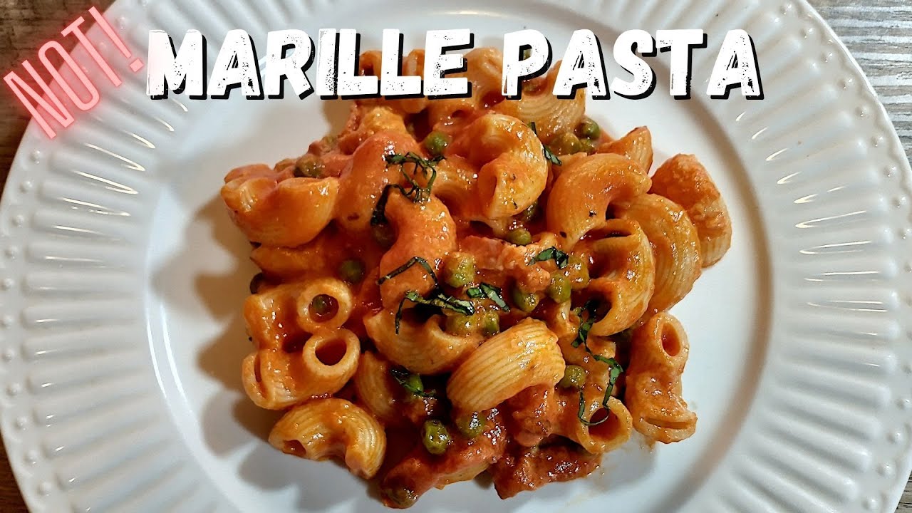 NOT Marille Pasta with Bacon, Peas & Cheese | THE FORGOTTEN DESIGNER ...