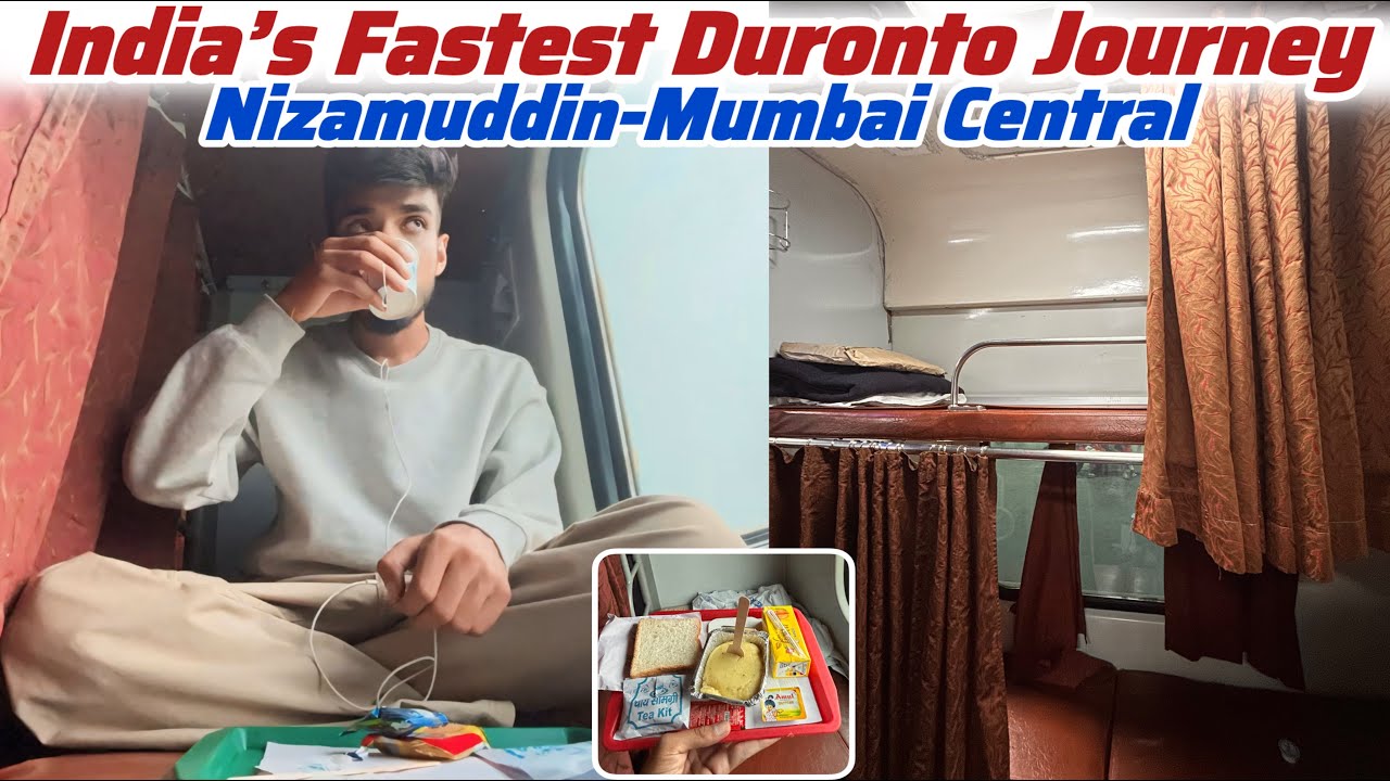 Route Change! Delhi–Mumbai Duronto Now from Nizamuddin 22210 Mumbai ...
