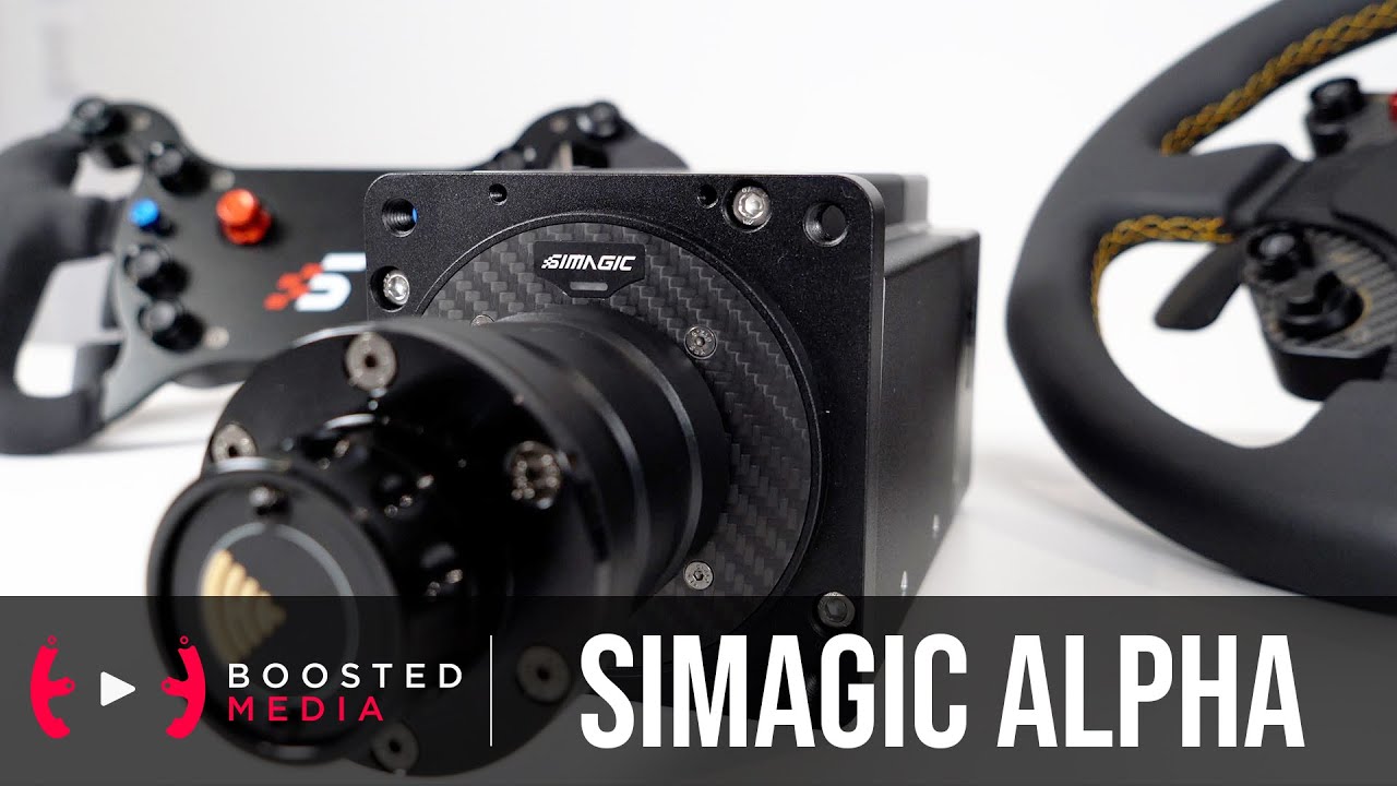 REVIEW - Simagic Alpha Direct Drive Sim Racing Wheel Base - YouTube