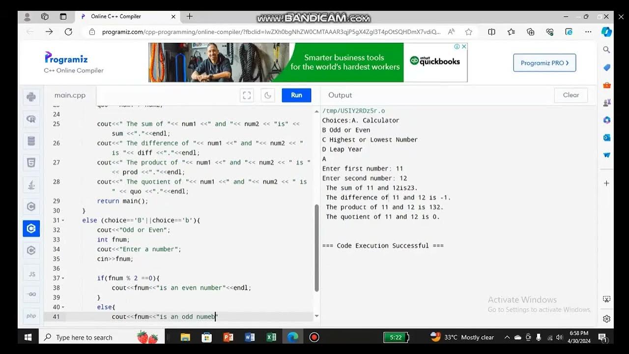 DCIT 25 MIDTERM LABORATORY EXAM - YouTube
