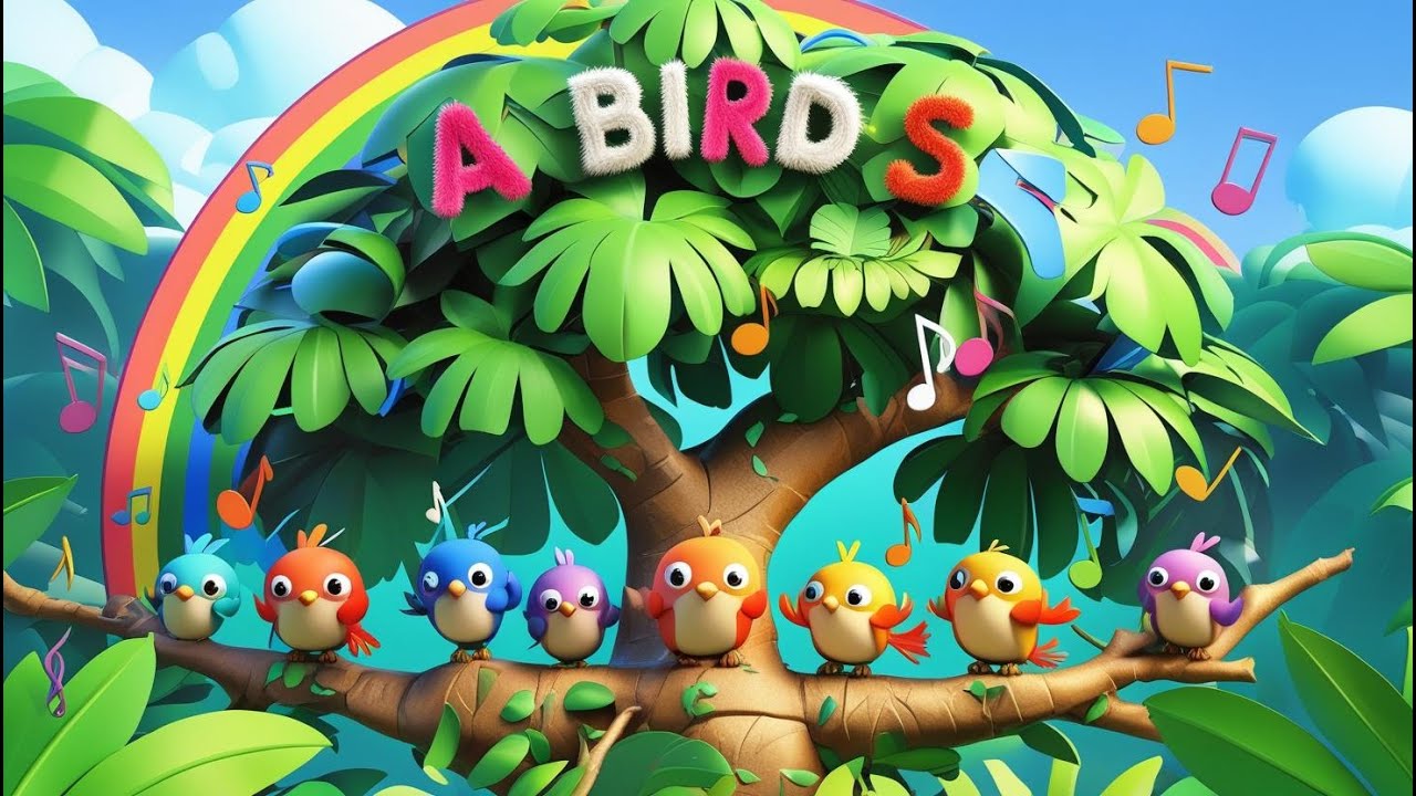ABC Bird Song 🦅R1E0908 | A to Z Phonics Alphabet Song for Kids | Bird ...