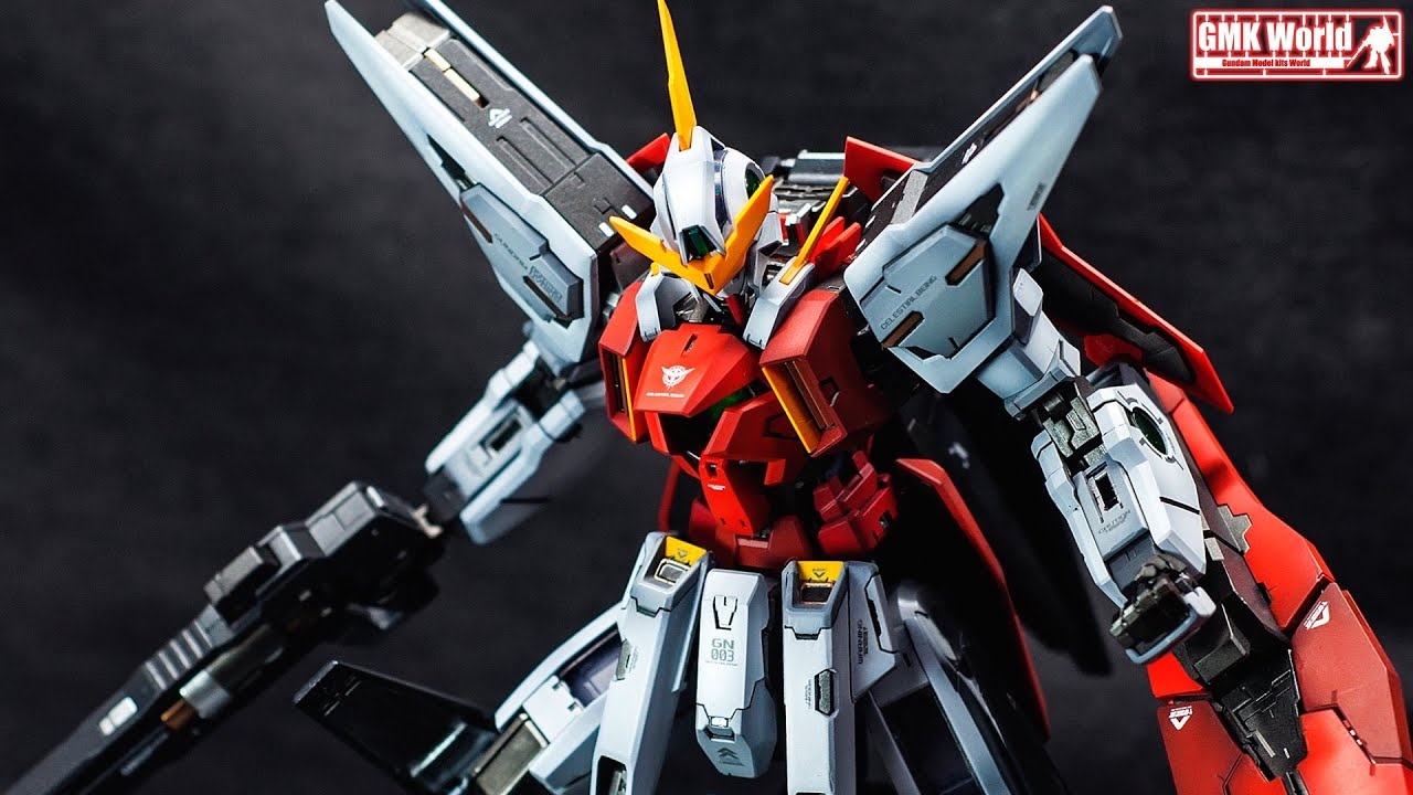 MG 1/100 Kyrios Gundam - Custom Build(ガンダムキュリオス) - YouTube