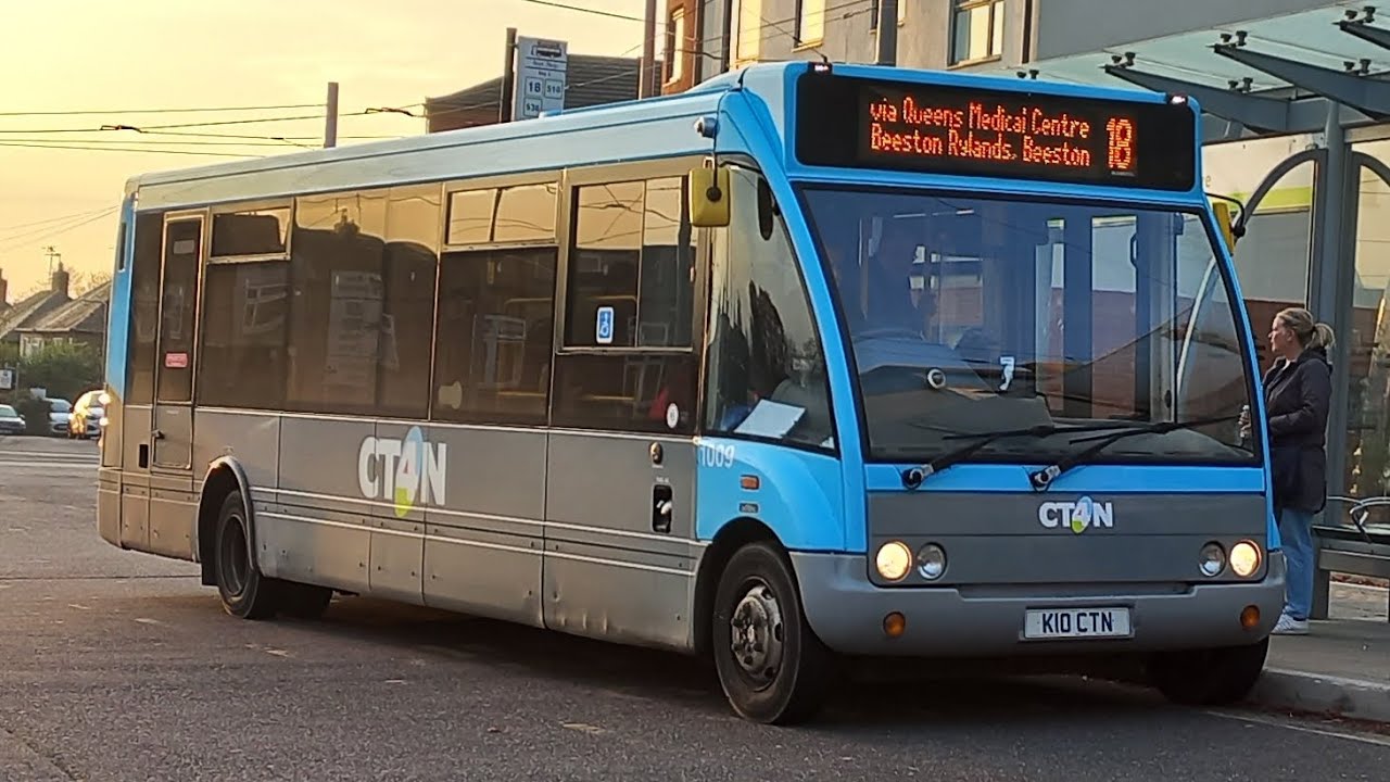 CT4N 1009 (K10 CTN) | Optare Solo | Route 18 - YouTube